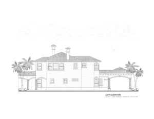 Traditional Florida-Style Home Floor Plan 5810-9960